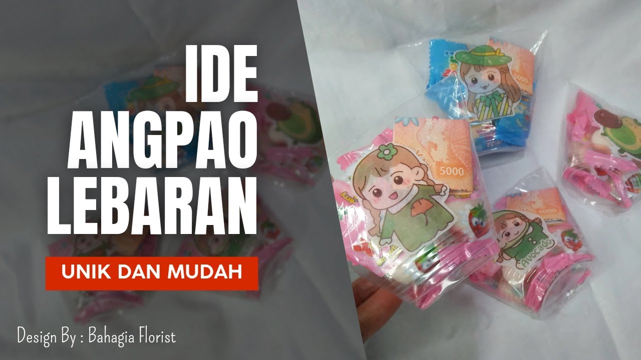 IDE ANGPAO LEBARAN UNIK DAN MUDAH ||KREASI DARI AQUA GELAS BEKAS ...
