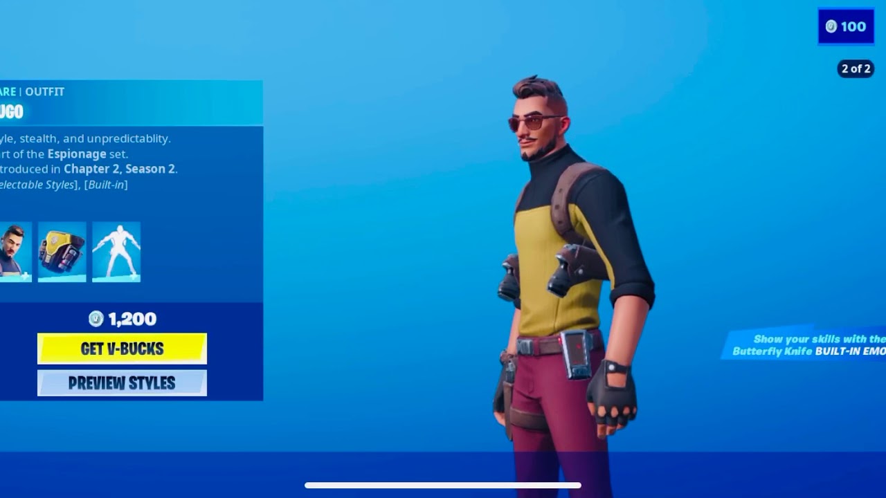 Fortnite Item Shop! *NEW* Hugo skin [May 10, 2020] - YouTube