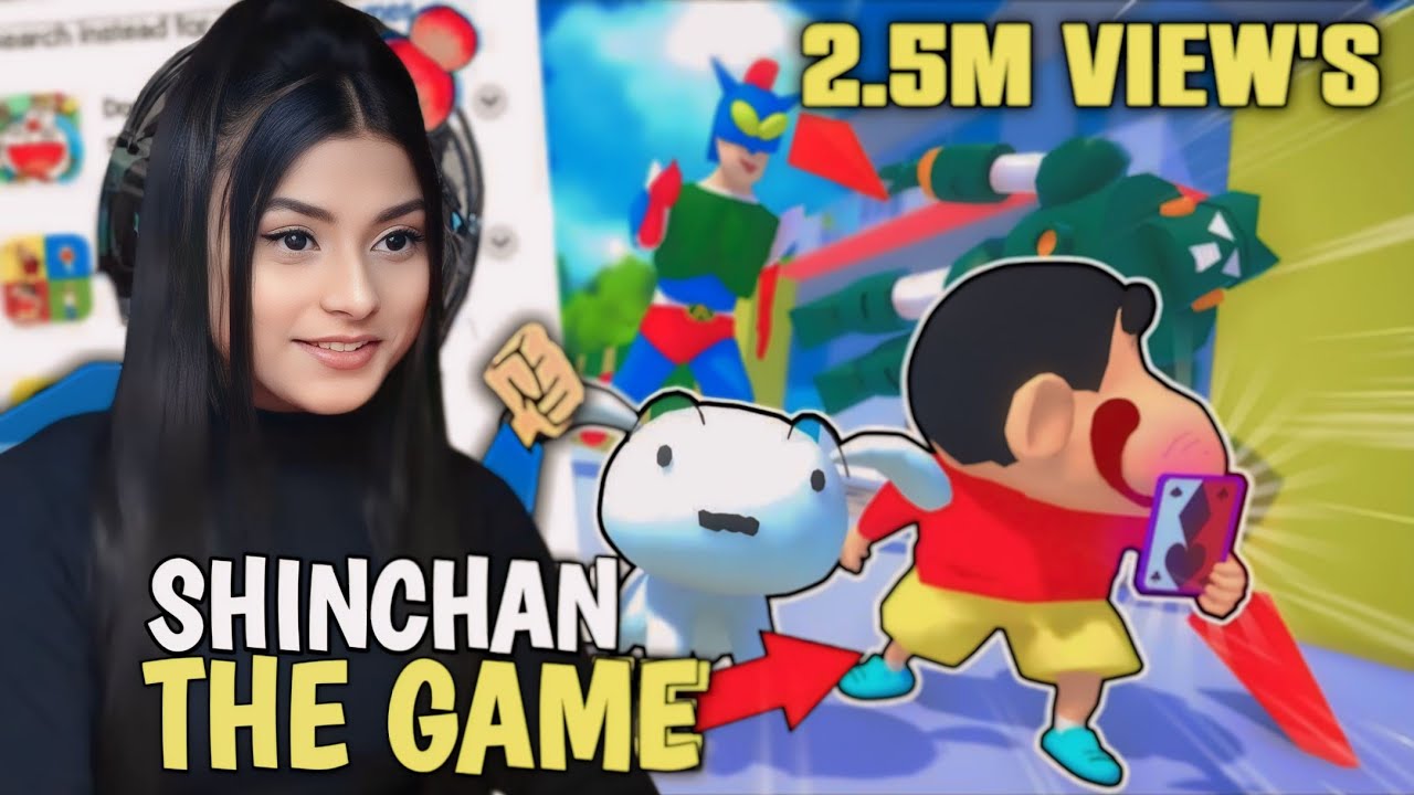 Shinchan The Game || I Saved SHIRO And HEROES || Kill Mastermind And ...