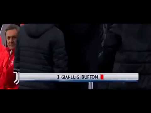 Buffon red card vs real madrid ucl 2018 - YouTube
