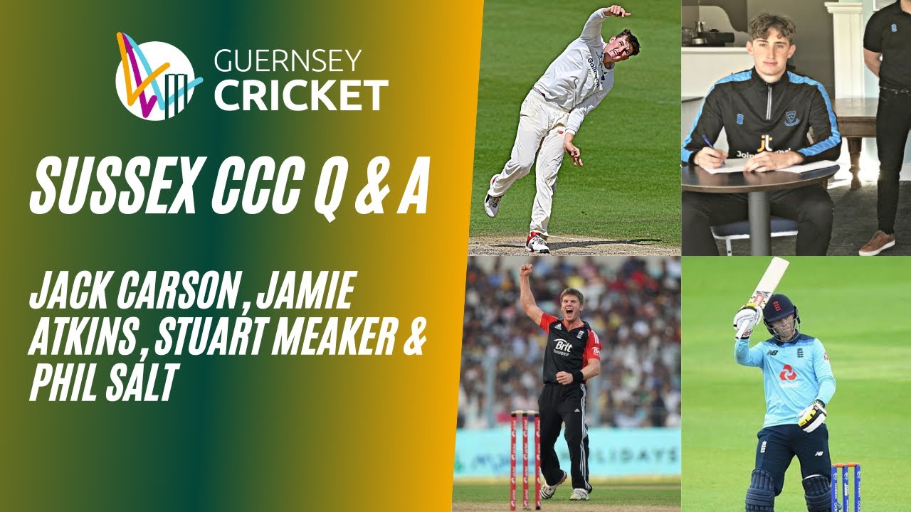 Sussex Cricket Q & A with Jamie Atkins, Jack Carson, Stuart Meaker and ...