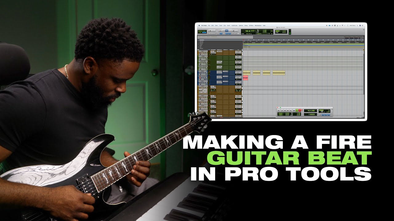 Pro Tools Beatmaking | Making A FIRE Guitar Beat In Pro Tools | That's ...