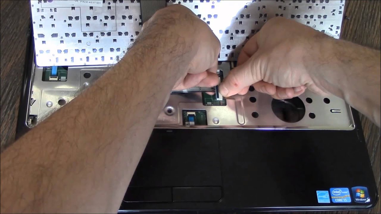 How To Assemble A Dell Laptop Computer - YouTube