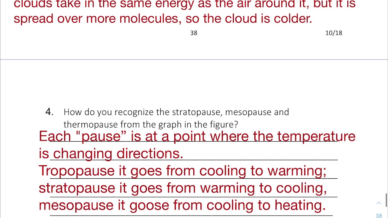 Sci 20F - Unit 4 - Lesson 5 - atmosphere questions - YouTube