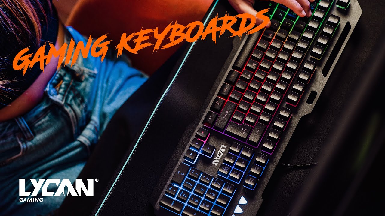 Lycan Gaming - Keyboard - #bredforgaming - YouTube