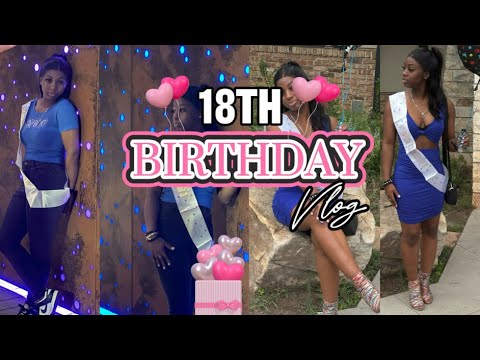 18TH BIRTHDAY VLOG *A MONTH LATE* 🎊🎂 | Janiya Anderson - YouTube