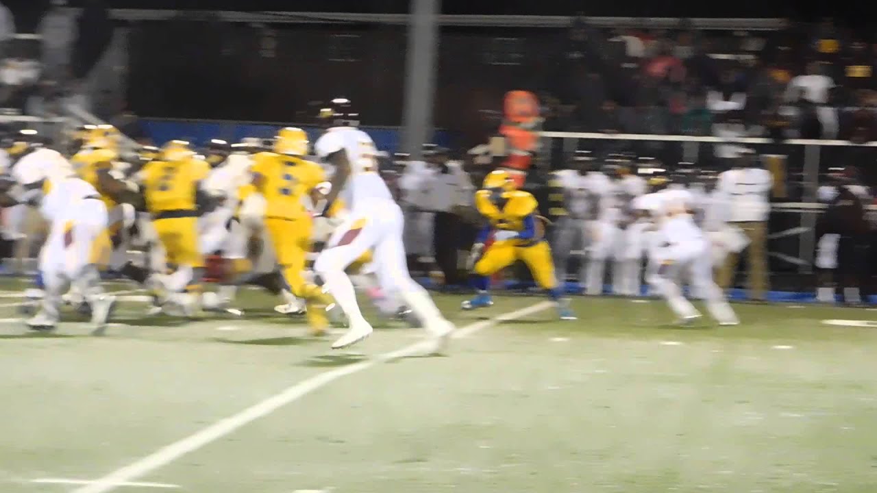 Clay run Dunbar/Mervo football 10/16/15 - YouTube