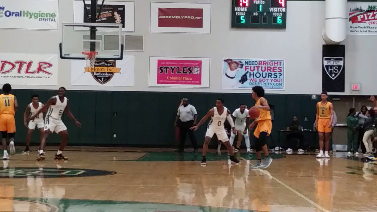 HS Basketball Armani Thomas scores! Oak Ridge 57 Osceola 54 F - YouTube