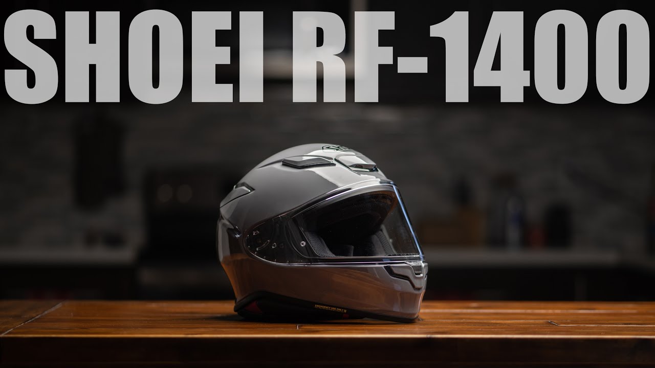 Shoei RF-1400 Initial Review - YouTube