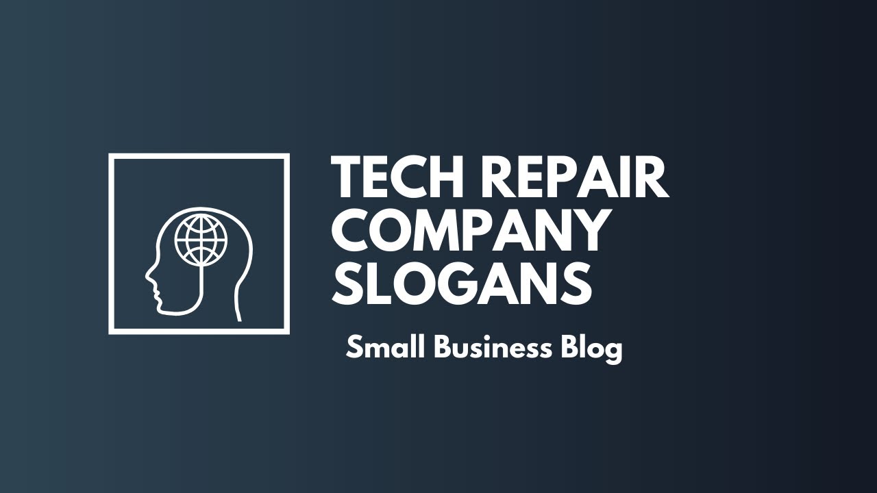 Best Technology Repair Company Slogans & Taglines - YouTube