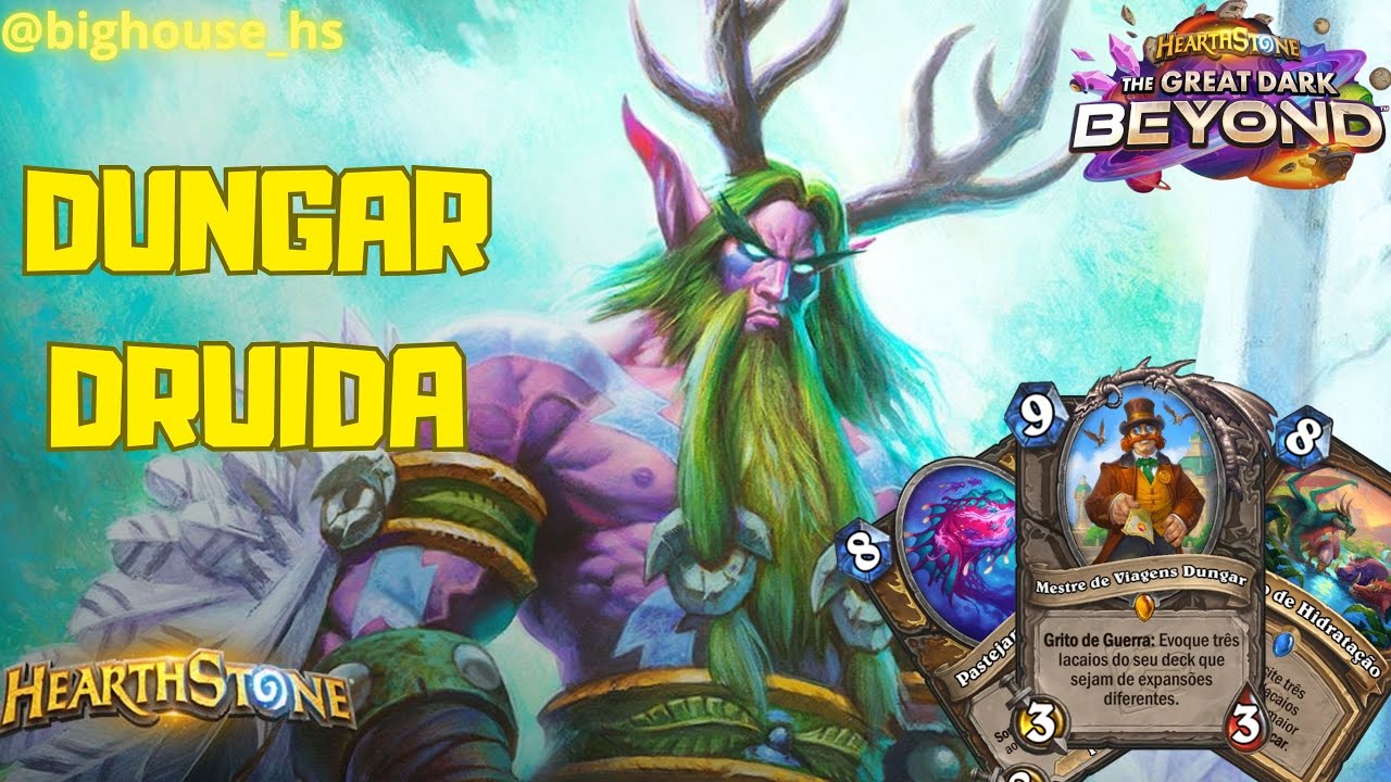 DUNGAR DRUIDA - (TOP 100 MAIS FÁCIL QUE JÁ PEGUEI) - (Hearthstone Tutorial Gameplay) #36 - YouTube