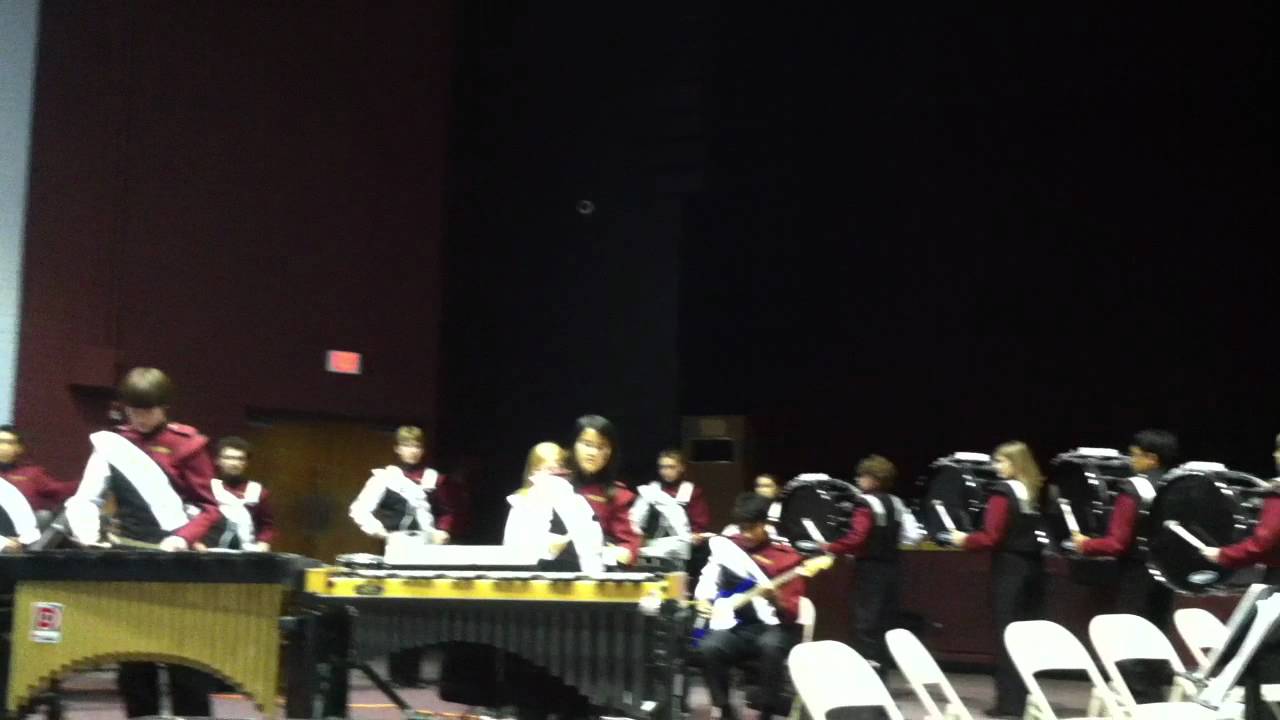 Pensacola High School Band Indoor Percussion Ensemble - YouTube