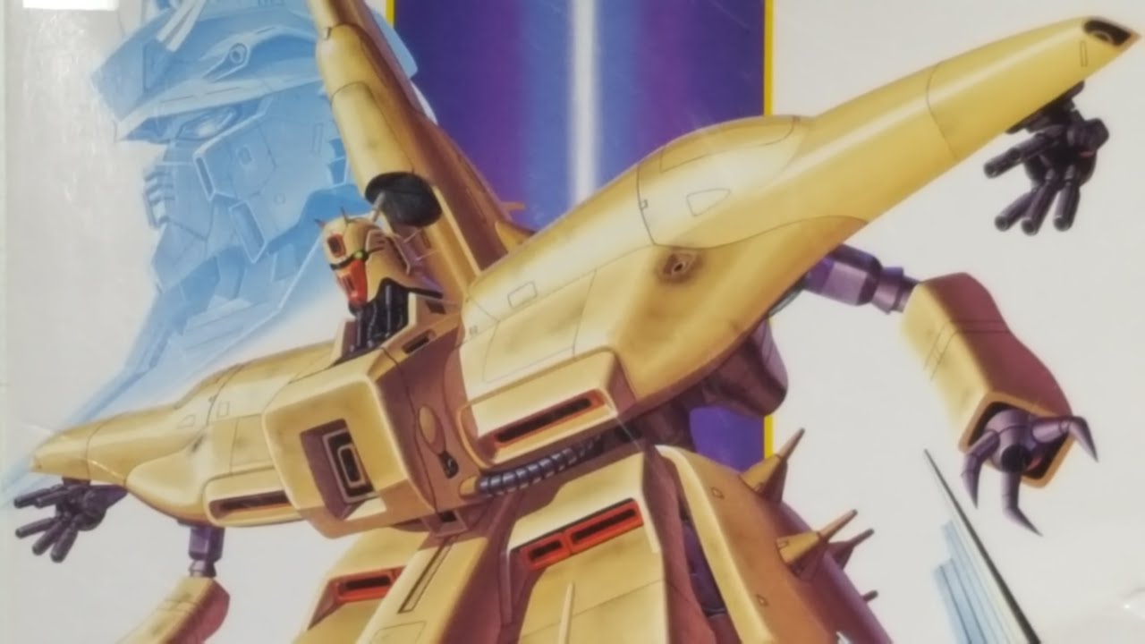 Alpha Azieru 1/550 (Gundam Char's Counter Attack) - YouTube