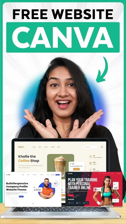 How to Create a WEBSITE with Canva for Free (Simple Steps) - YouTube