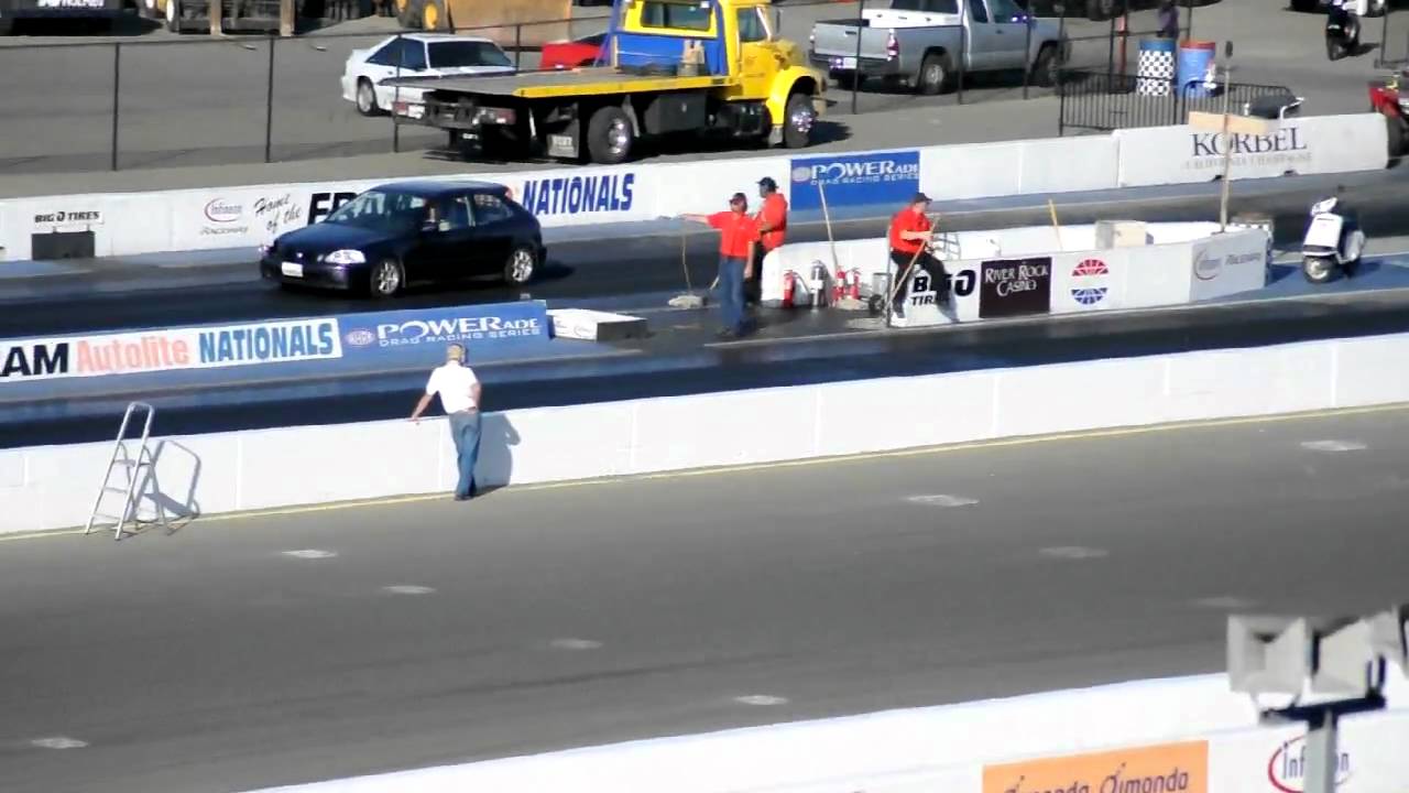 Infineon Drag Racing, FD RX7, EG and EK - YouTube