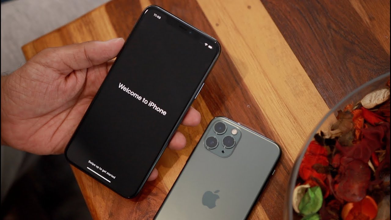 Setting up My New iPhone 11 Pro Max in 60 seconds! - YouTube
