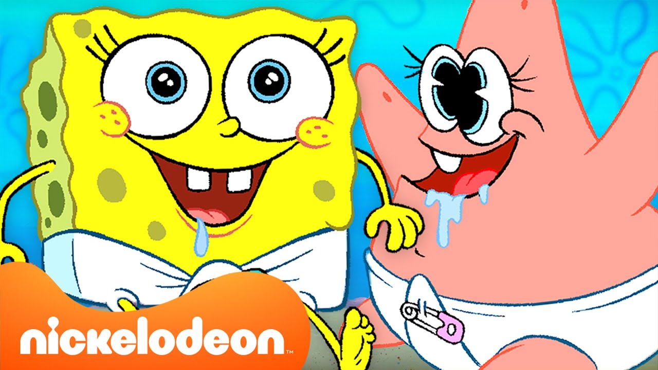 Bob l'éponge | Les moments les plus mignons de SpongeBob ! 🤗 | 30 ...