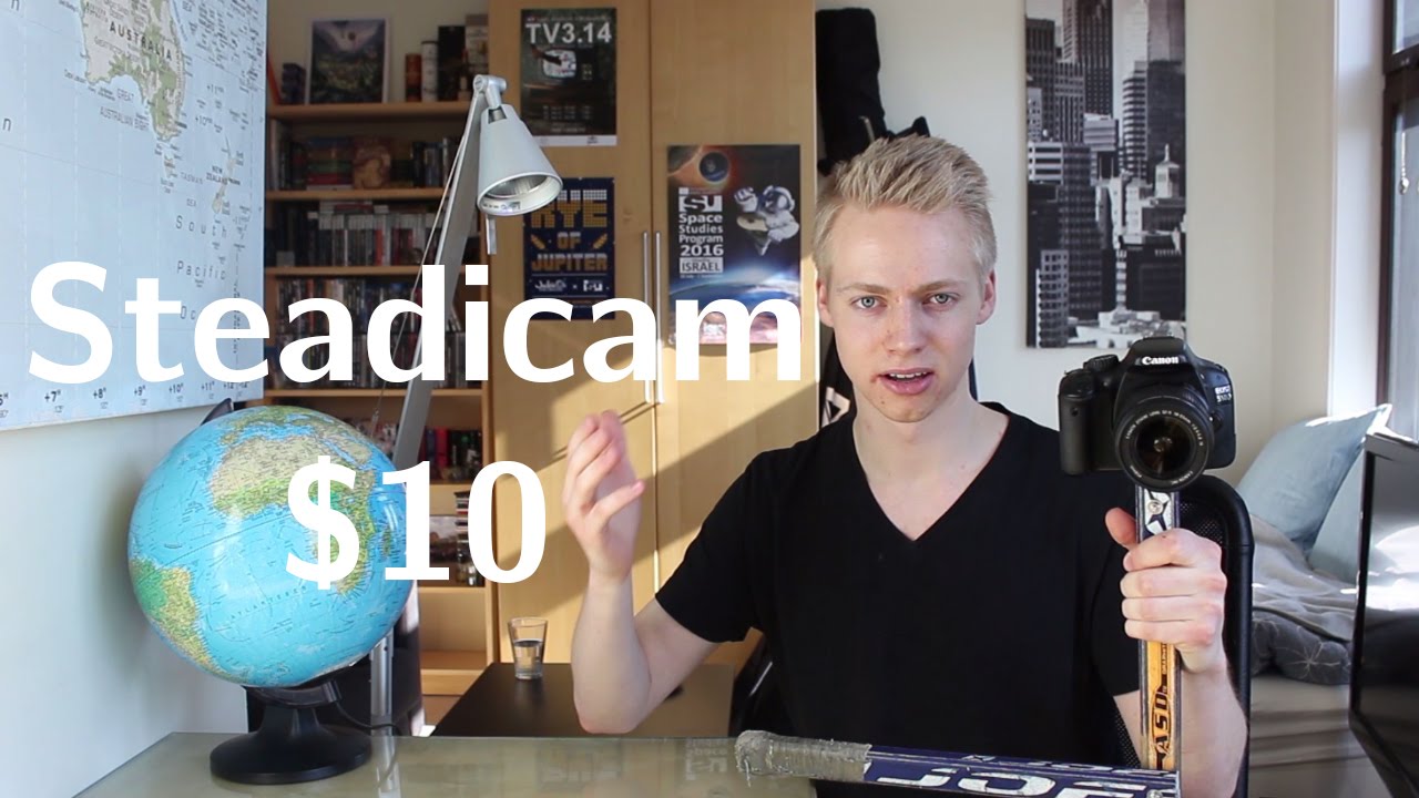 Cheap & Simple DIY Steadicam - YouTube