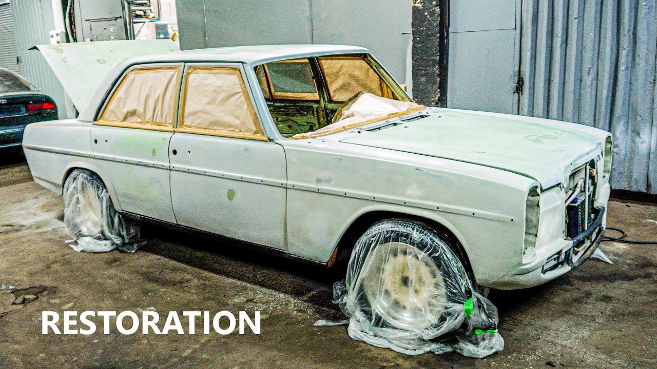 Rat Look | Restoration Old Mercedes w114 - YouTube