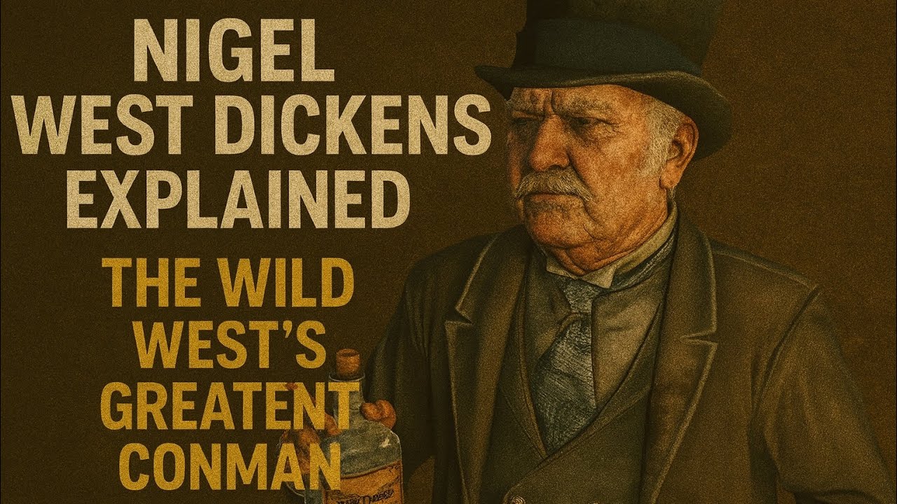 Nigel West Dickens Explained: The Wild West’s Greatest Conman in Red ...