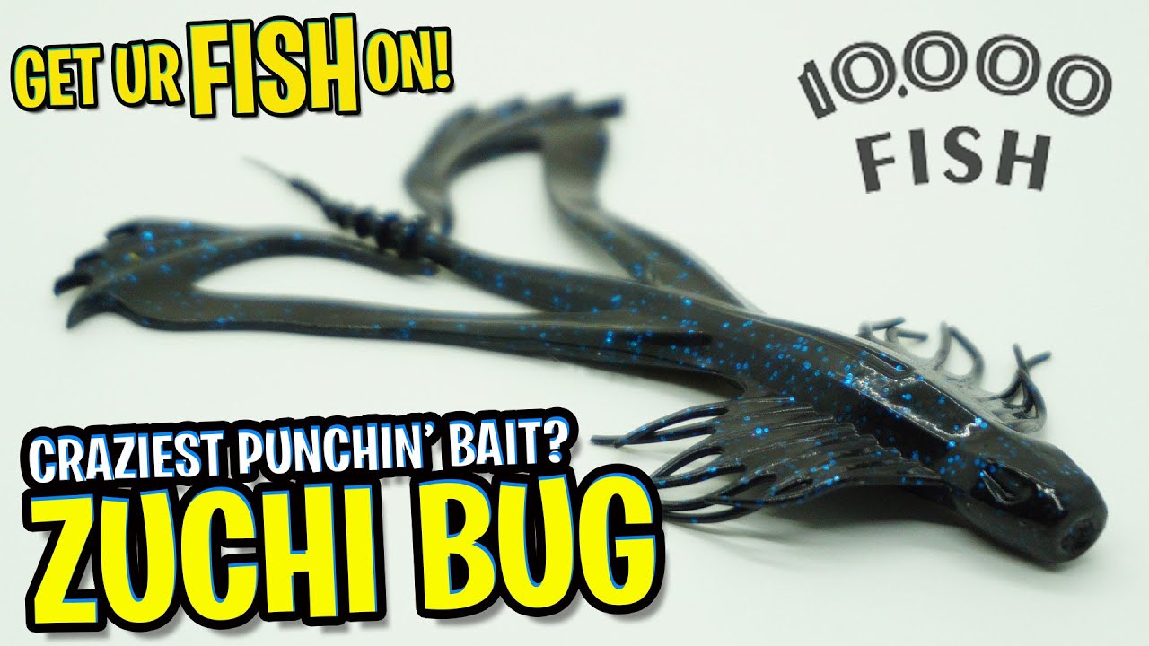 Craziest Creature Bait on the Market? 10,000 Fish Zuchi Bug for Bass ...