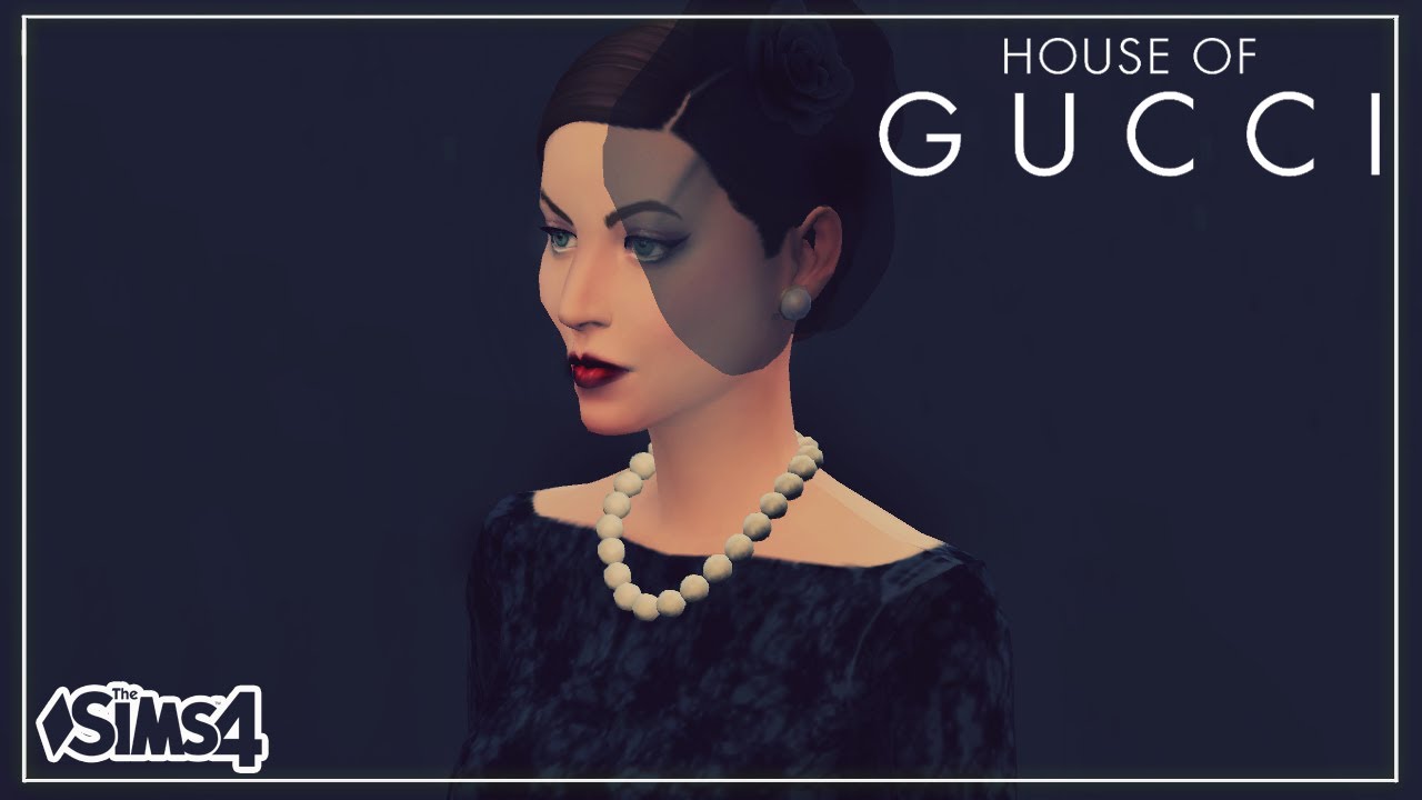 LADY GAGA FROM THE HOUSE OF GUCCI- SIMS 4- CAS- - YouTube