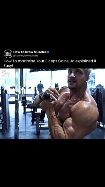 maximize your bicep gains by joe linder / joe explained to increase ...