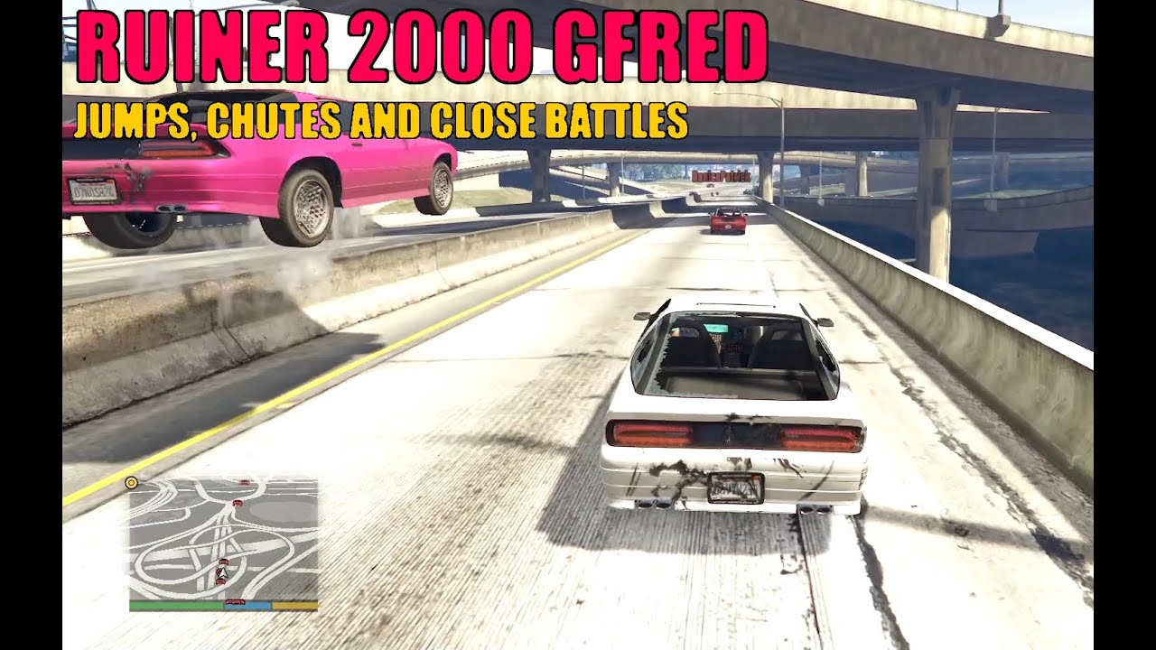 RUINER 2000 GFRED - Jumps, Chutes, Close Battles - YouTube