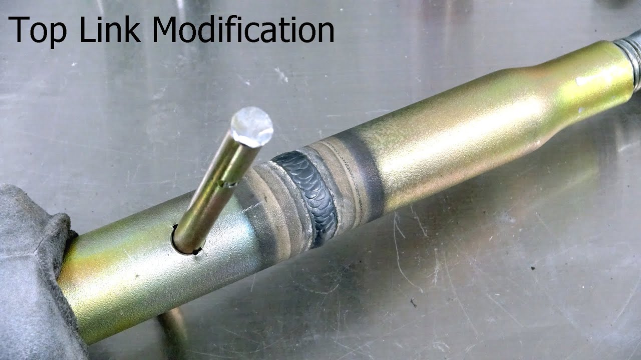 TIG Welding - Top Link Mod - YouTube