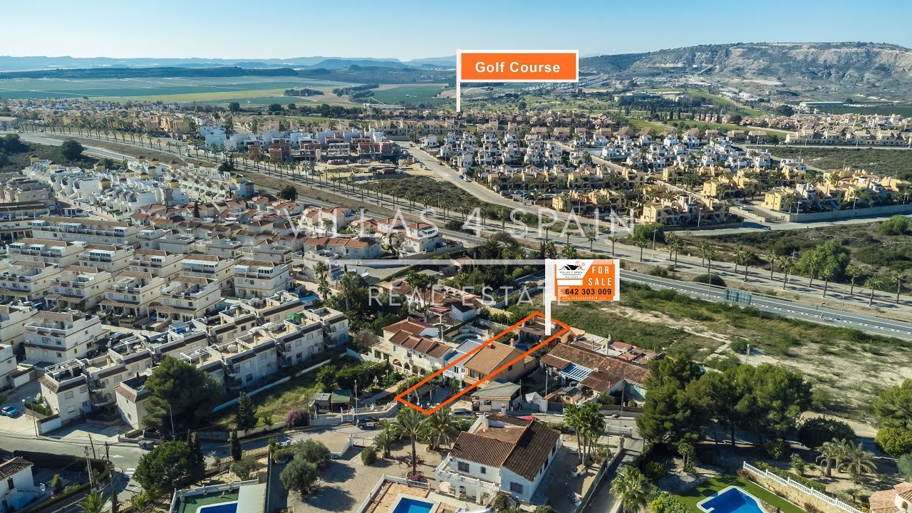 V4S1564 - Townhouse Near Golf Course in Algorfa - YouTube