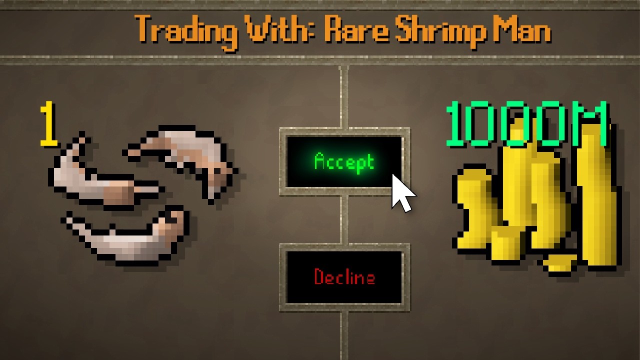 He’s Selling RuneScape's Rarest Item - YouTube