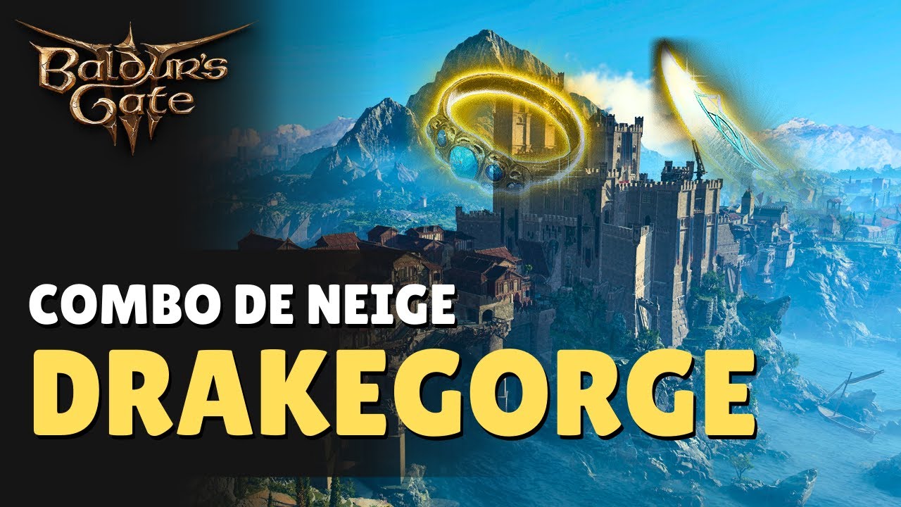 Coutille de Drakegorge et anneau d'explosion de neige - Baldur's Gate 3 ...