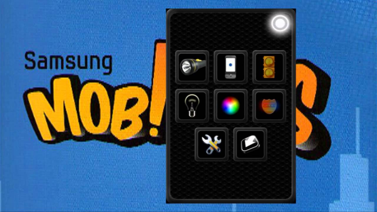 Linterna en Teléfonos Móviles Samsung Android - YouTube