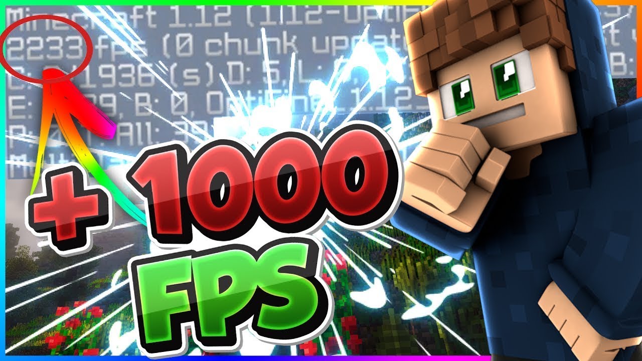 How to get 1000+ fps on Minecraft - YouTube