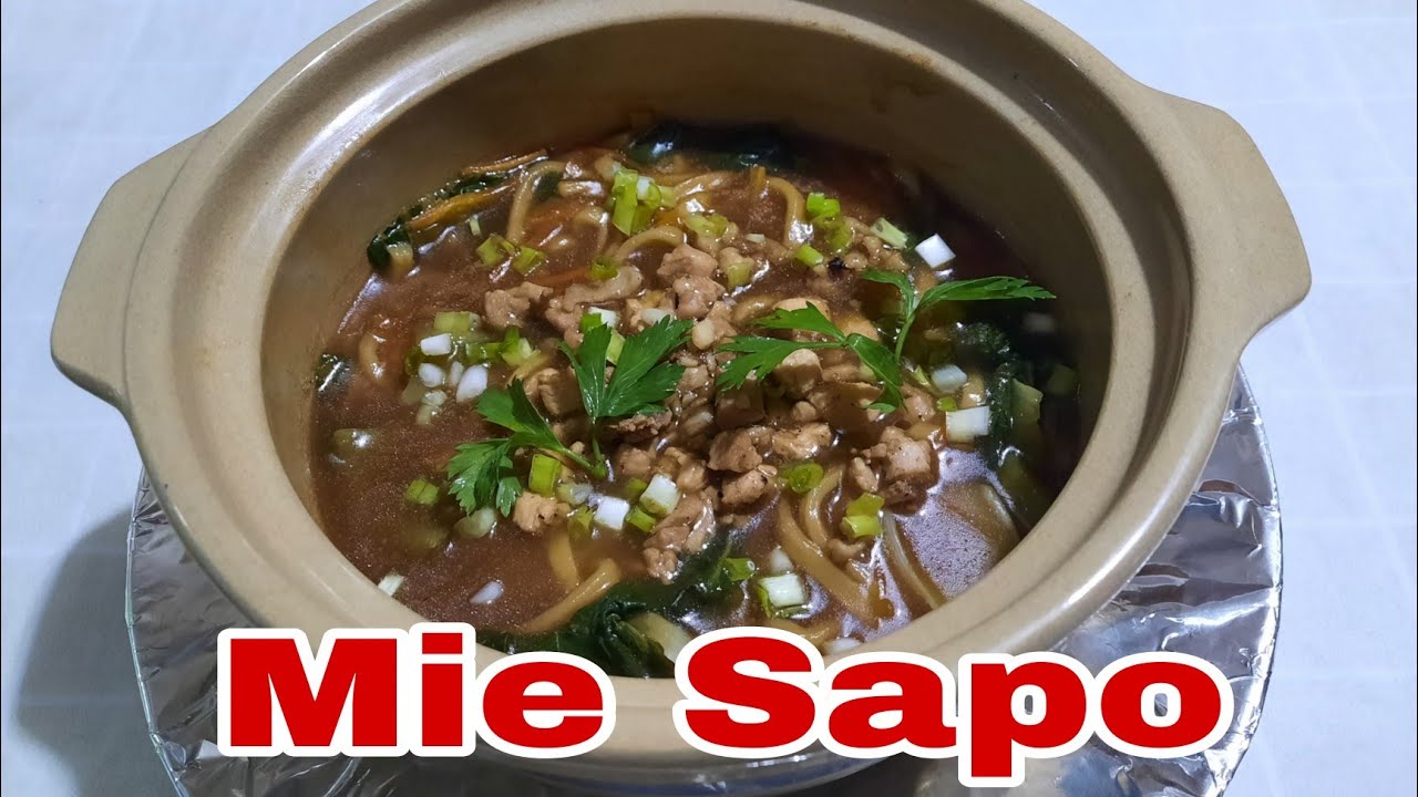 Resep Mie Sapo#sapomie#miesapo#bakmi#mieenak #makananenak # ...