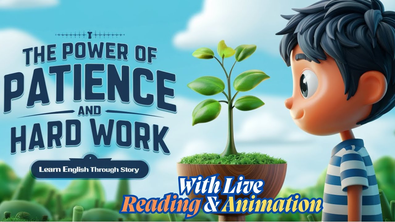 The Power of Patience & Hard Work | Learn English Through Story ...