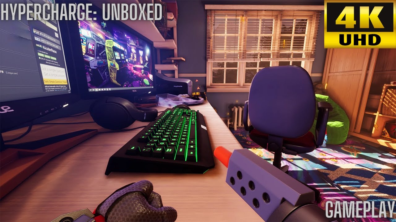 Hypercharge: Unboxed | First Episode | 4K60FPS ULTRA GRAPHICS - YouTube