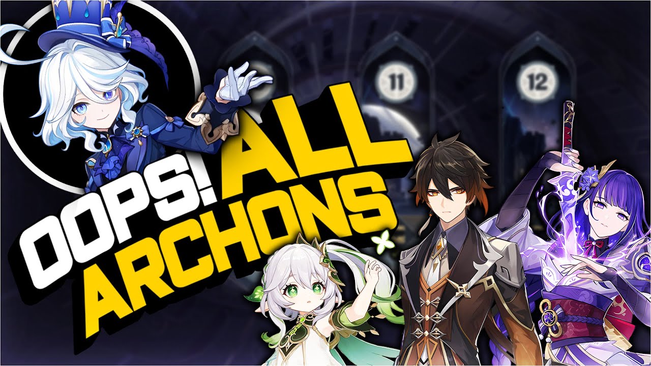 Autobattle Genshin Impact With This All Archon Team - YouTube