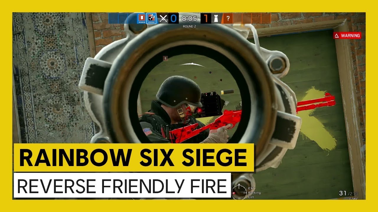 Tom Clancy’s Rainbow Six Siege – Reverse Friendly Fire - YouTube