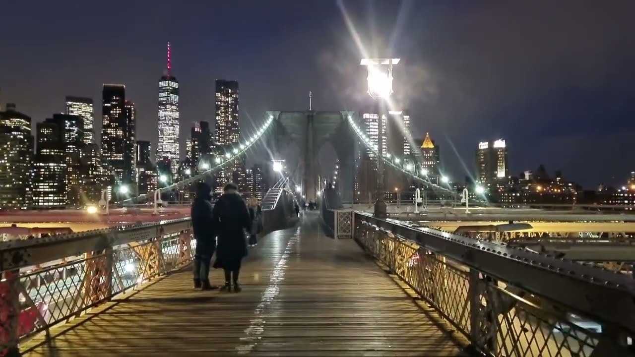 Brooklyn Bridge Night Walk