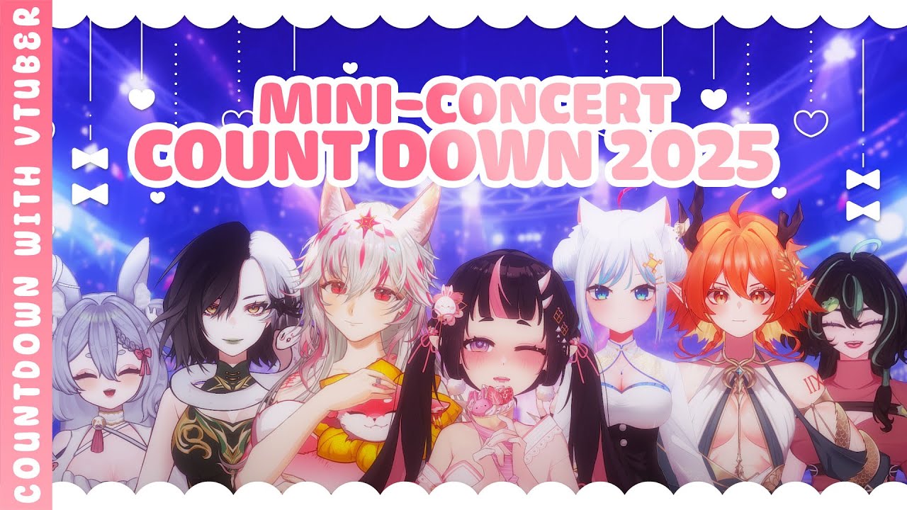 【COUNTDOWN】Mini-Concert đón năm mới 2025 🐰️🎀 | VN Stream #vtuber # ...