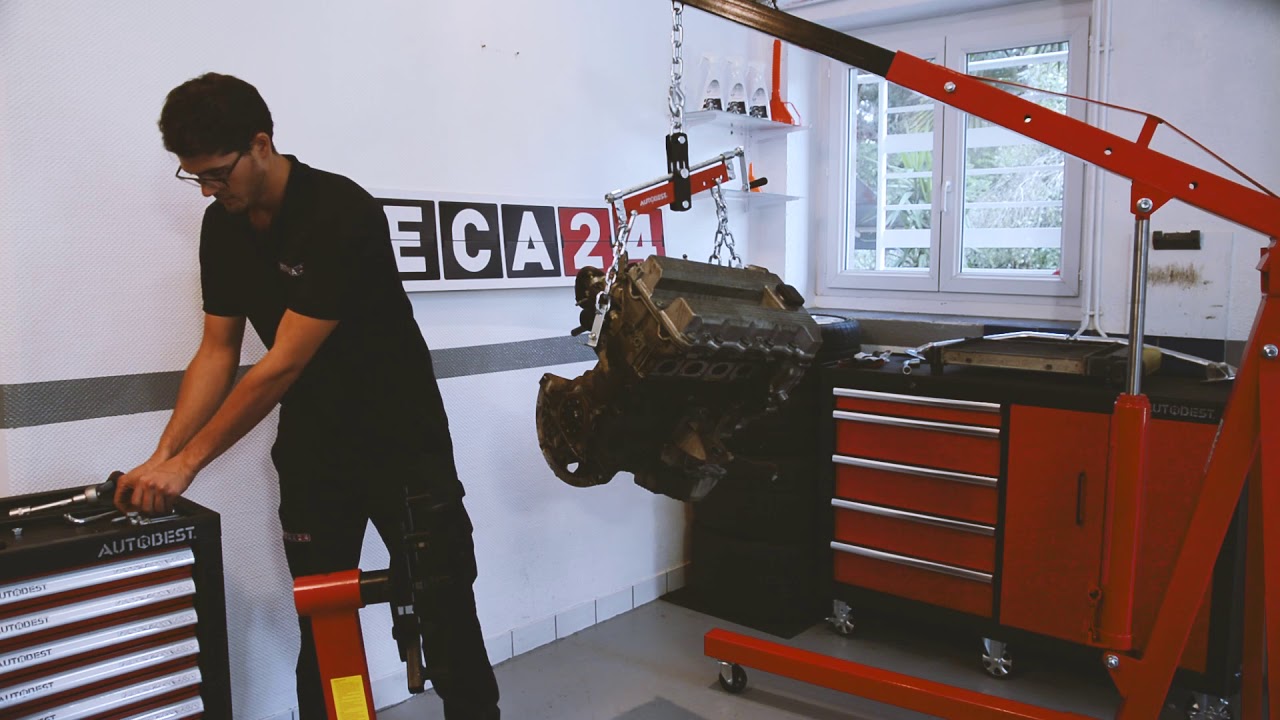 Comment utiliser un support moteur? - YouTube