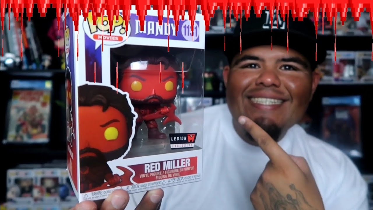 Red Miller Legion exclusive funko pop review [Nicholas cage][Mandy film ...