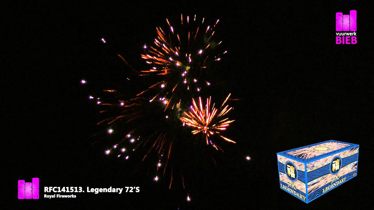 Legendary 72'S - Royal Fireworks - vuurwerkbieb.nl - YouTube