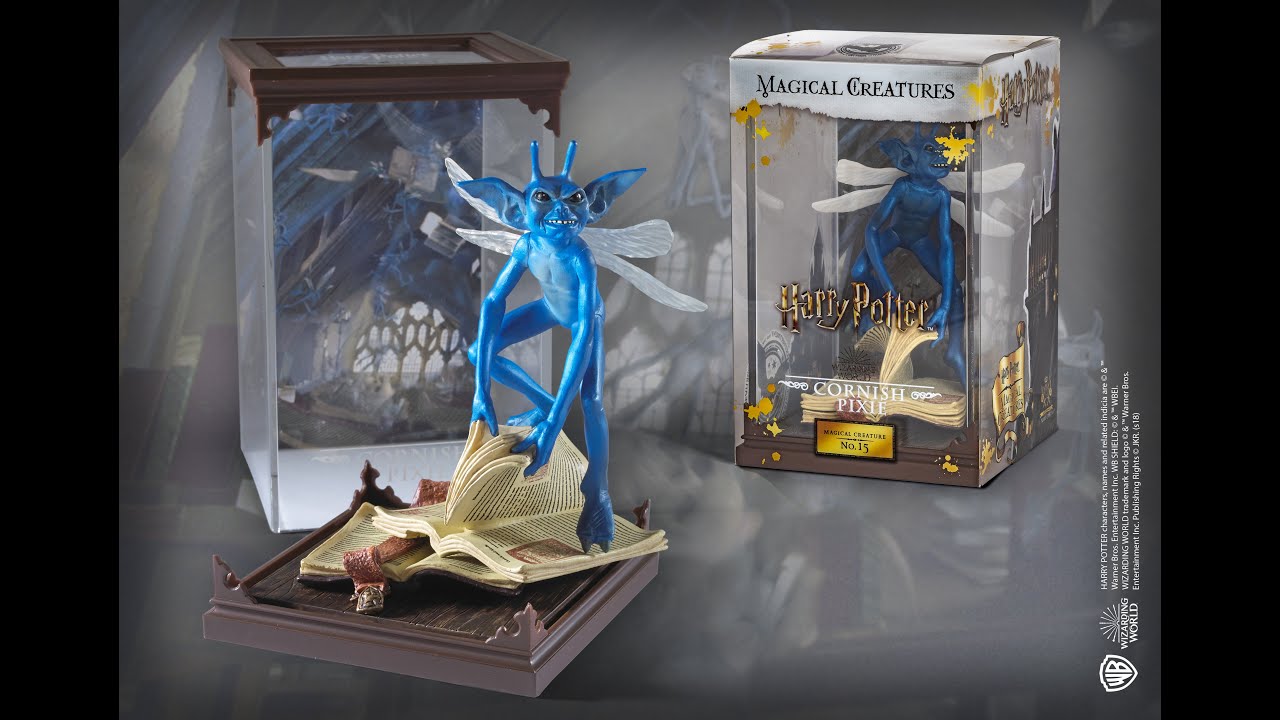 Unboxing "Cornish Pixie" Noble Collection | Harry Potter Magical ...