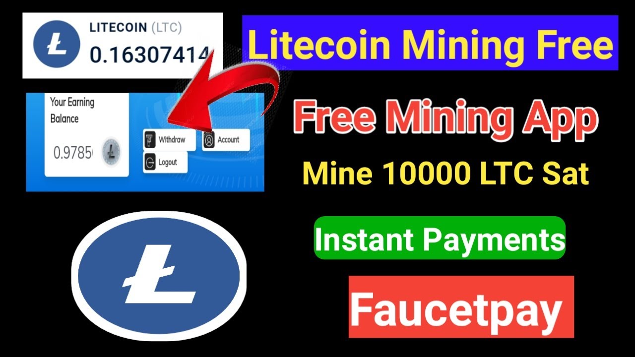 New Litecoin Mining Site | 10000 LTC Sat Every Day Withdrawal | Best ...