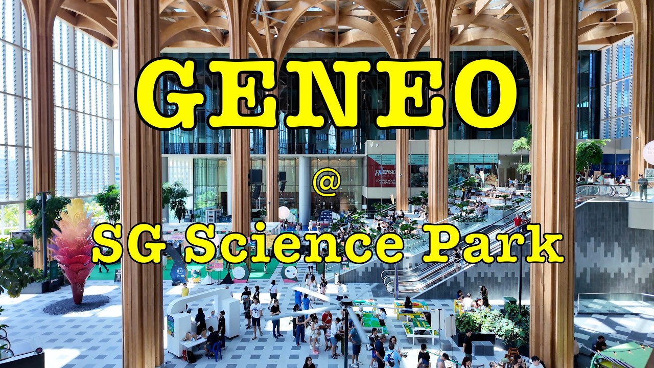 (Newly Opened) Geneo at SG Science Park 1 #singapore #food #mall #cafe ...