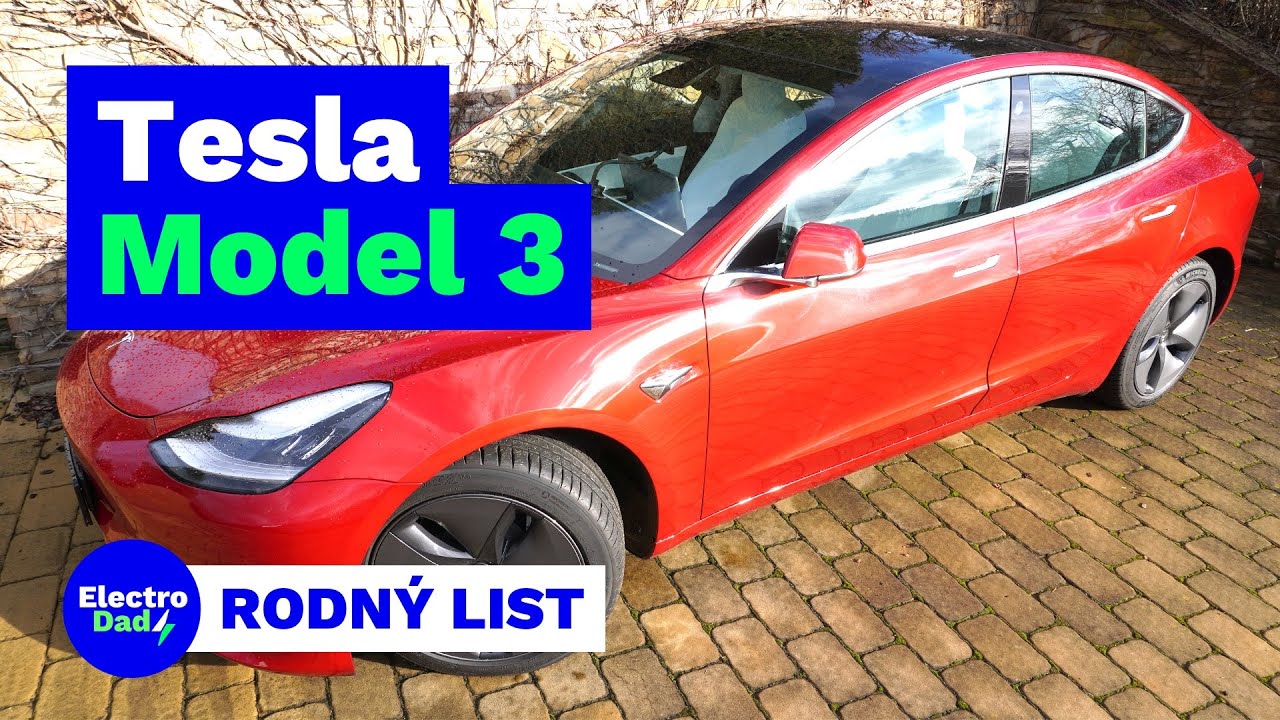 Tesla Model 3 Long Range 2020 - rodný (COC) list | Electro Dad #59 ...