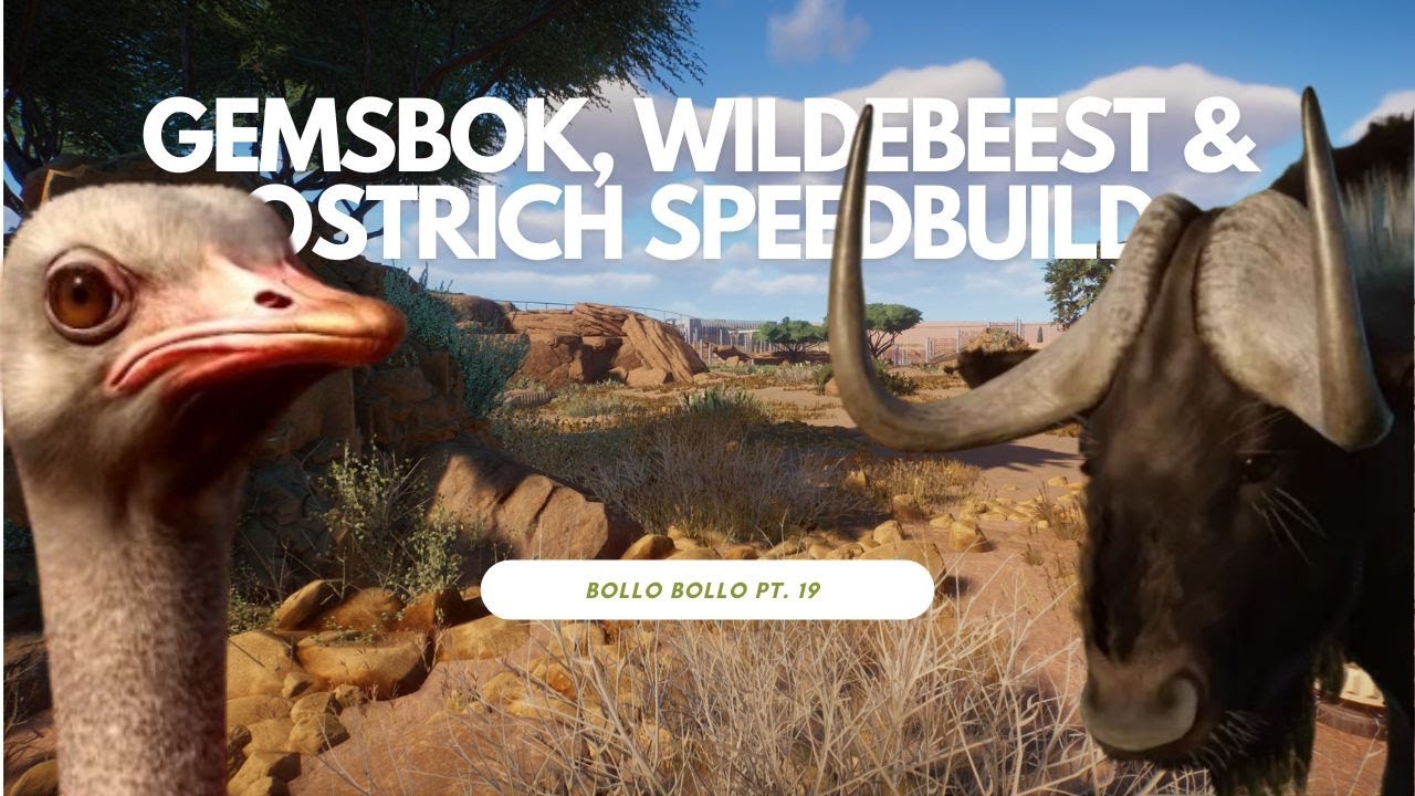 REALISTIC SAVANNAH DESIGN – Wildebeest & More! - Planet Zoo - BOLLO ...