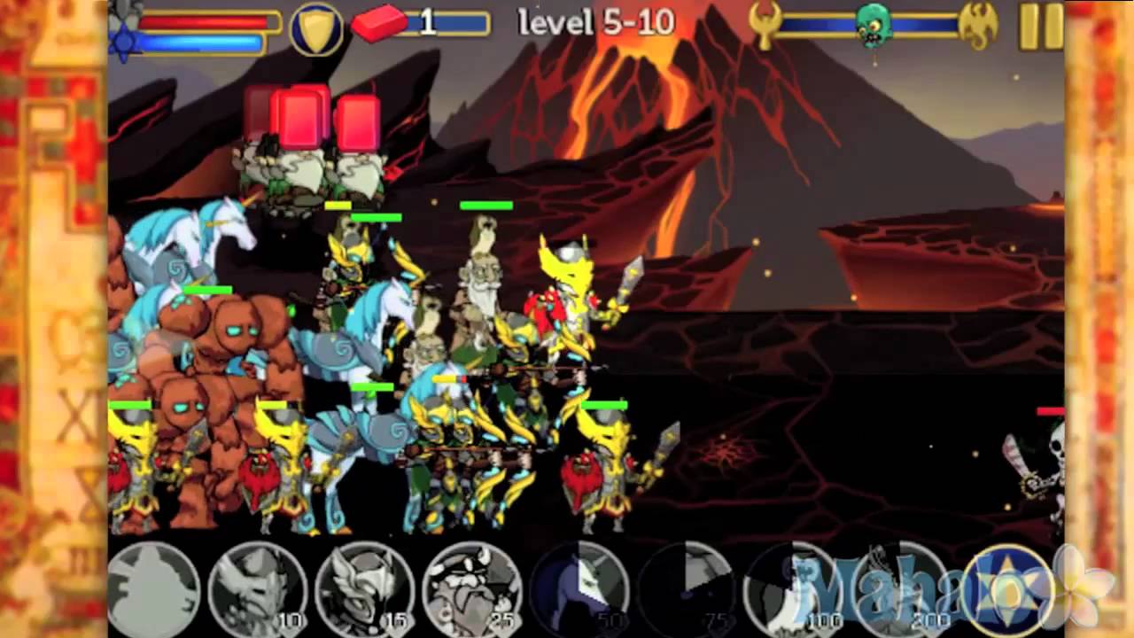 Legendary Wars for iPhone & iPad Walkthrough Level 5-10 Part II - YouTube